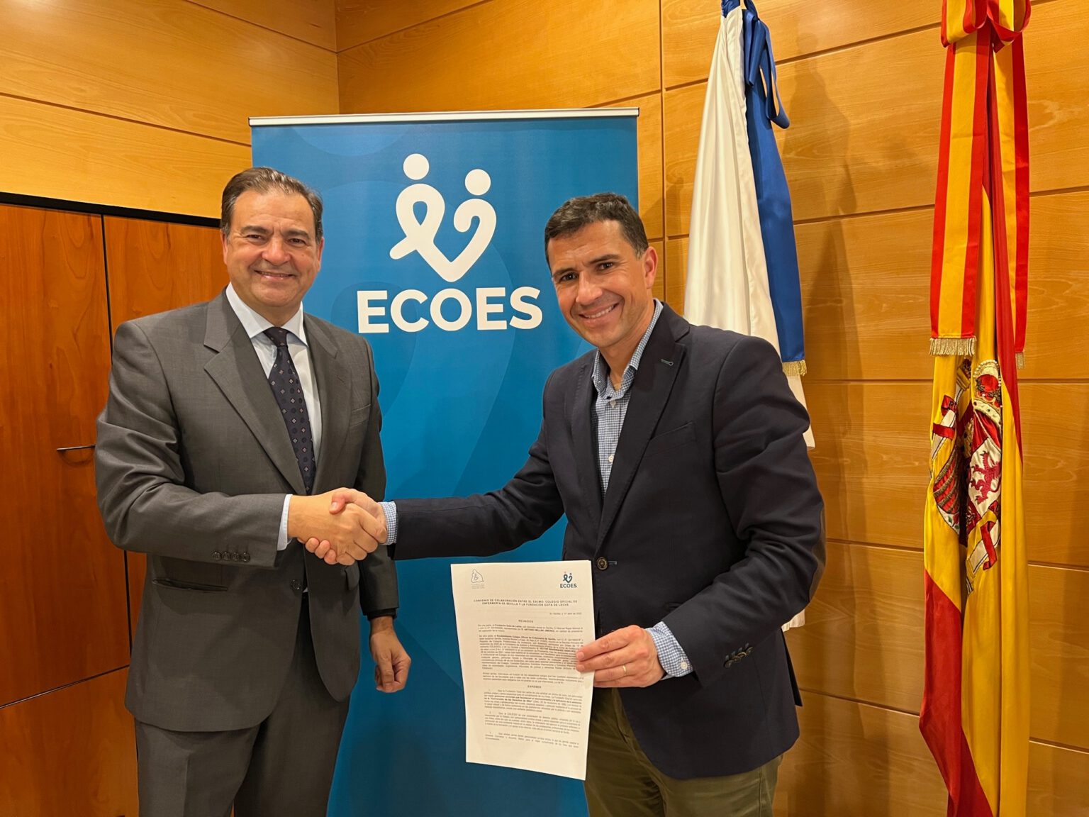 EL ECOES Y FUNDACIÓN GOTA DE LECHE FIRMAN UN CONVENIO DE COLABORACIÓN ...